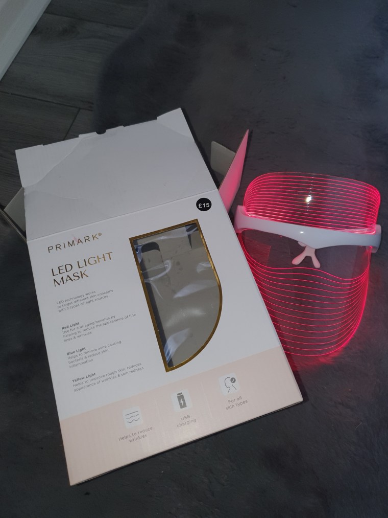 Primark led light mask review – Beauty realm
